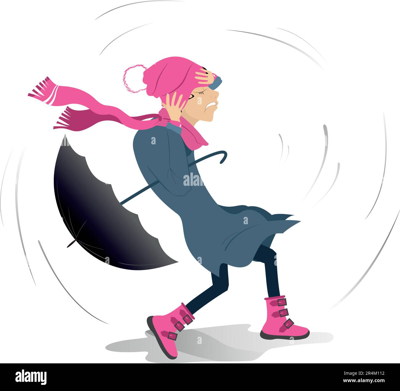 Wet windy Stock Vector Images - Alamy