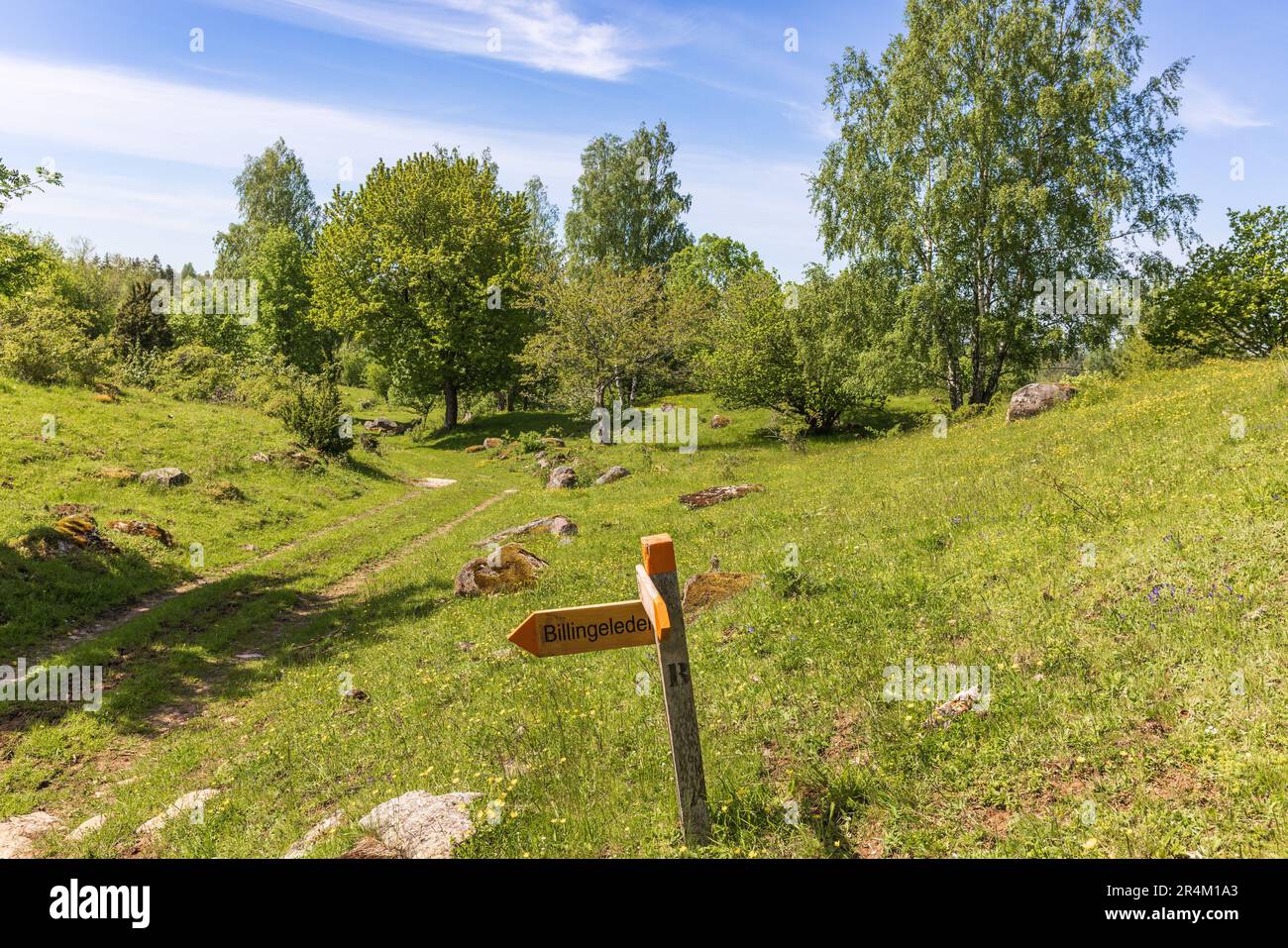 Sign signpost swedish hi-res stock photography and images - Alamy