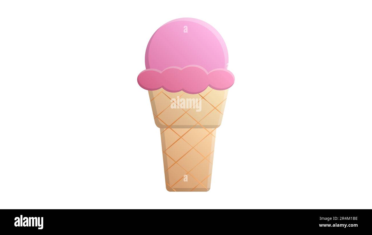 Pink Desserts In A Cup