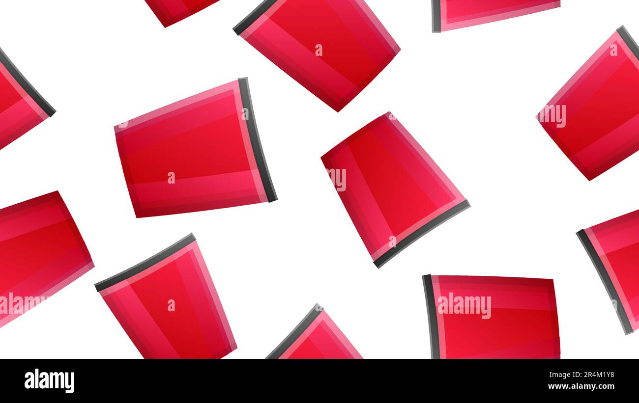 Pop corn boxes and corn explosion parts vector seamless pattern ...