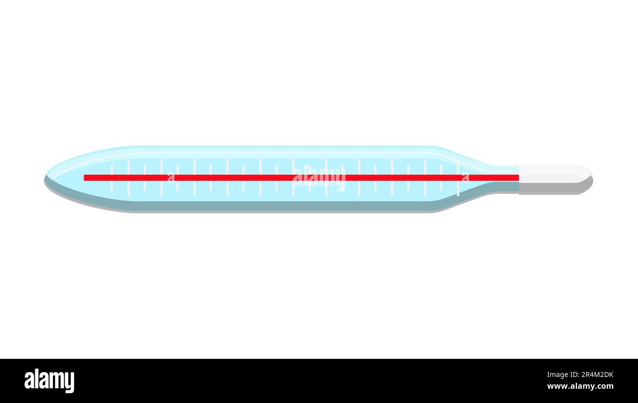 Beautiful medical blue glass mercury old thermometer to measure the ...