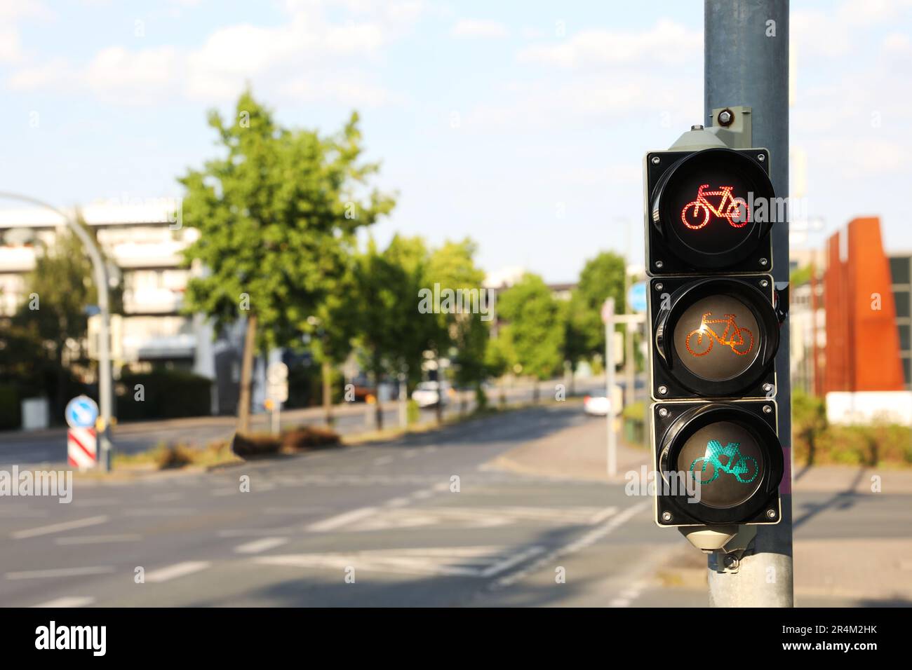 Blue light bikes hi-res stock photography and images - Alamy