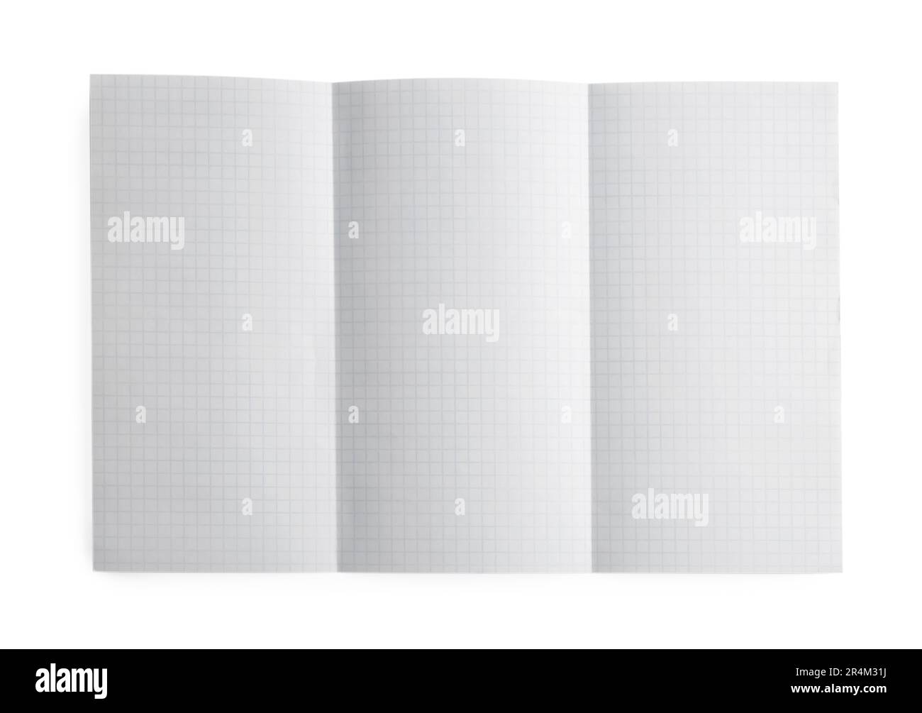 Checkered paper sheet texture Cut Out Stock Images & Pictures - Alamy