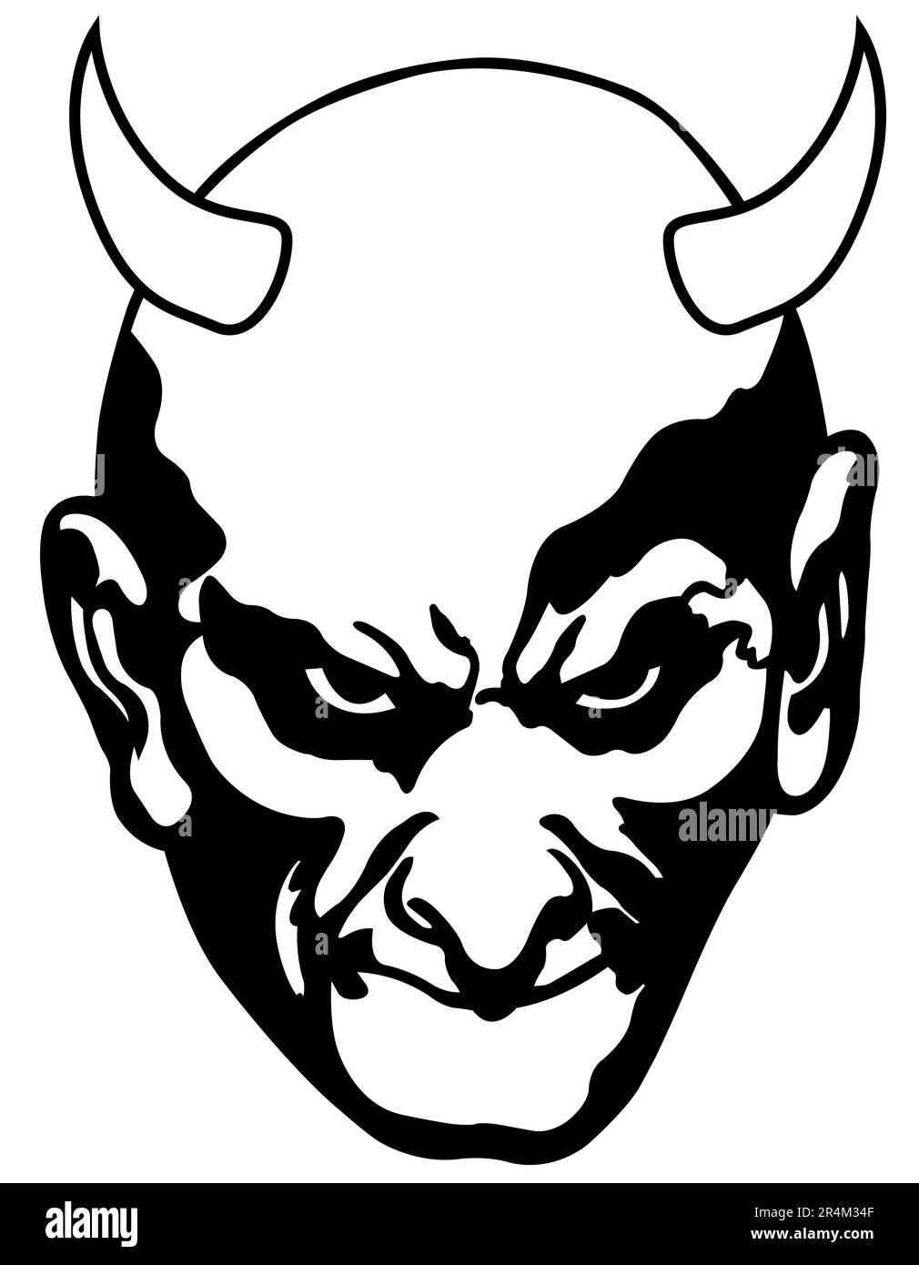 Devil Head Clip Art