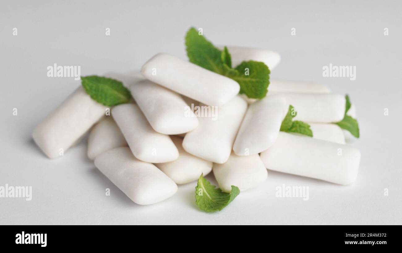 Mint chewing gums on hi-res stock photography and images - Alamy