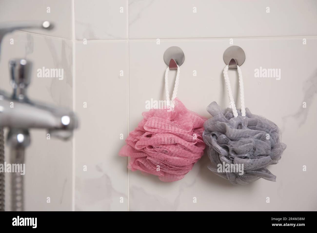 Shower puffs hi-res stock photography and images - Alamy