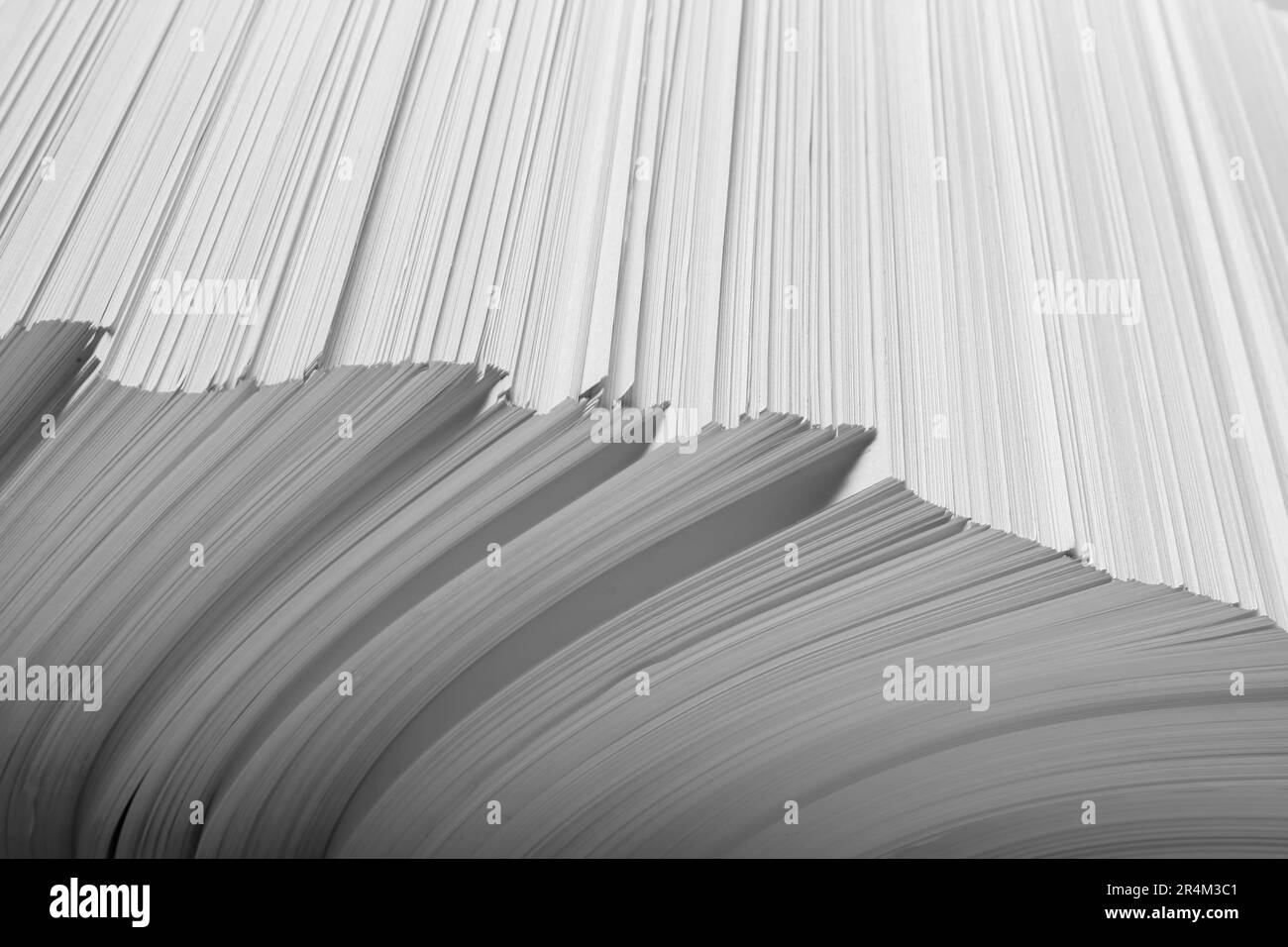 White paper sheets as background, closeup view Stock Photo - Alamy
