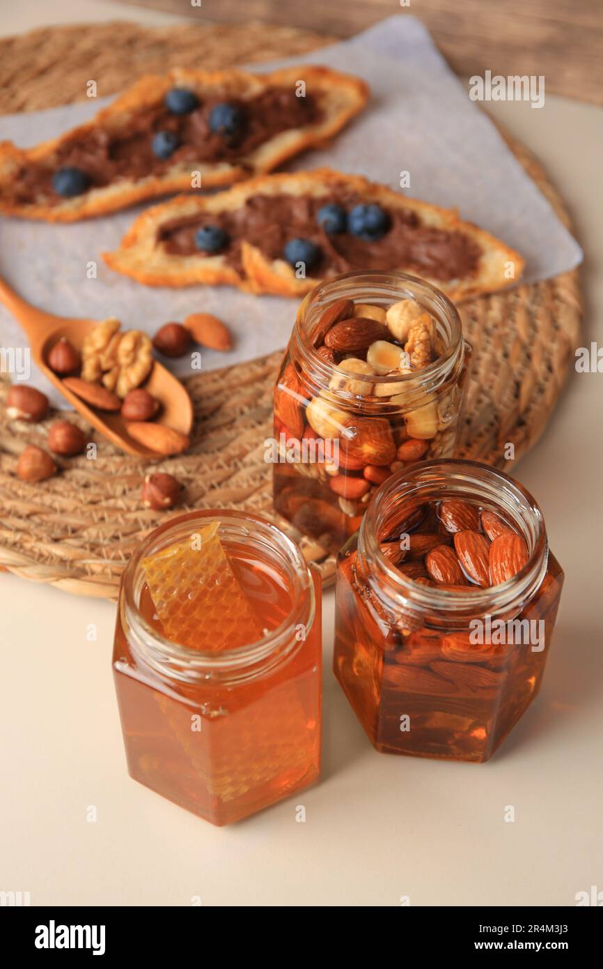 Jars of nuts hi-res stock photography and images - Alamy