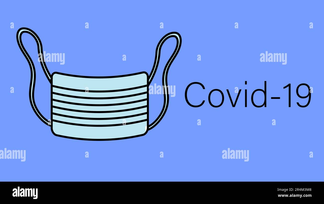 The mask is a medical disposable respirator for protection against the ...