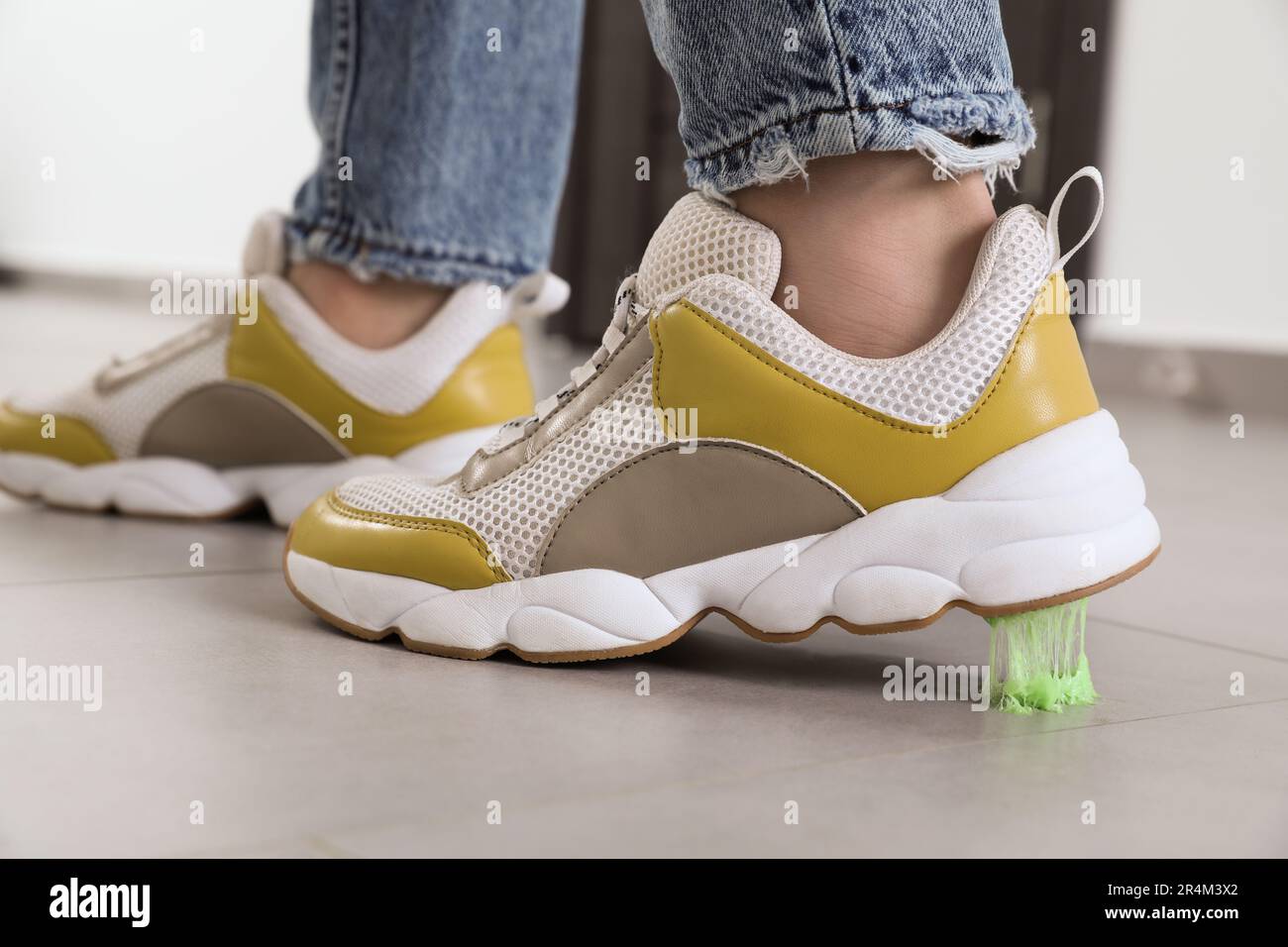 Stepping on chewing gum hi-res stock photography and images - Alamy