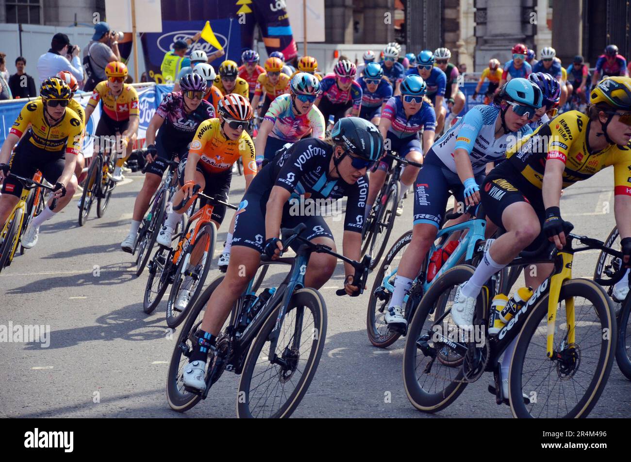 London, UK. 28th May, 2023. RideLondon Classique, part of the UCI Women ...
