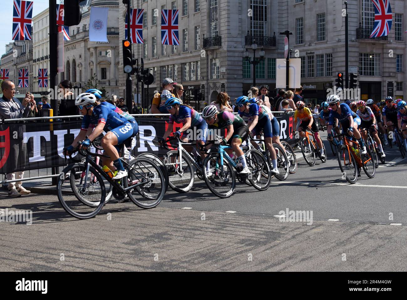 London, UK. 28th May, 2023. RideLondon Classique, part of the UCI Women ...