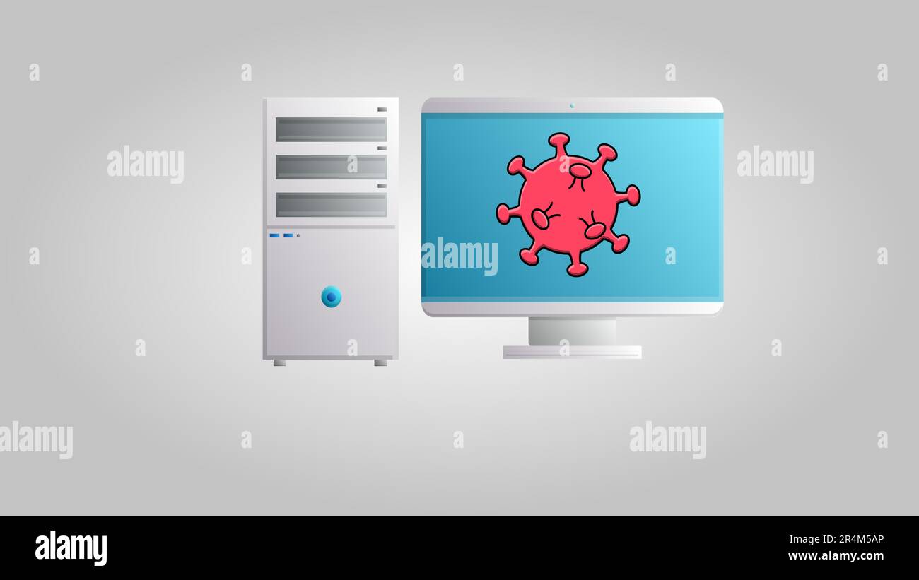 Computer model of a protein Stock Vector Images - Alamy