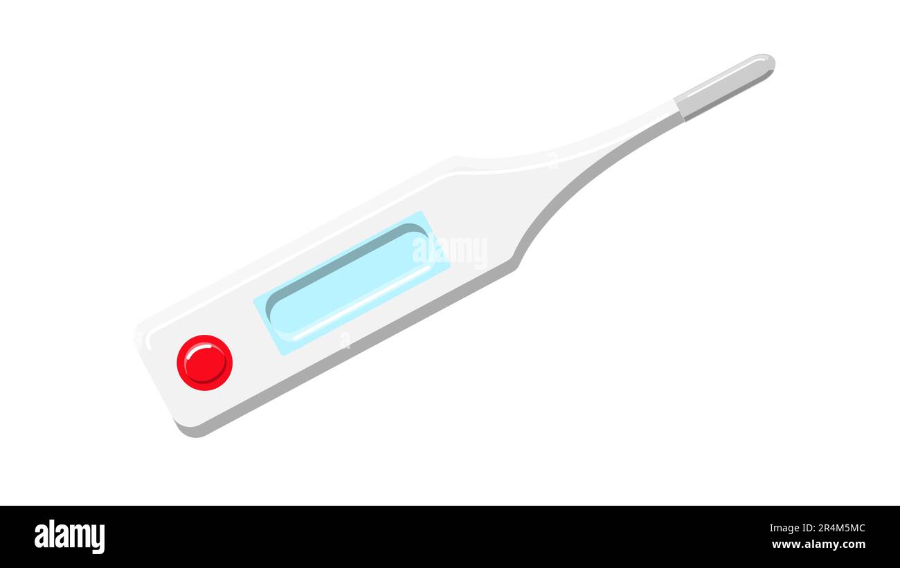 Beautiful medical white plastic modern electronic digital thermometer ...