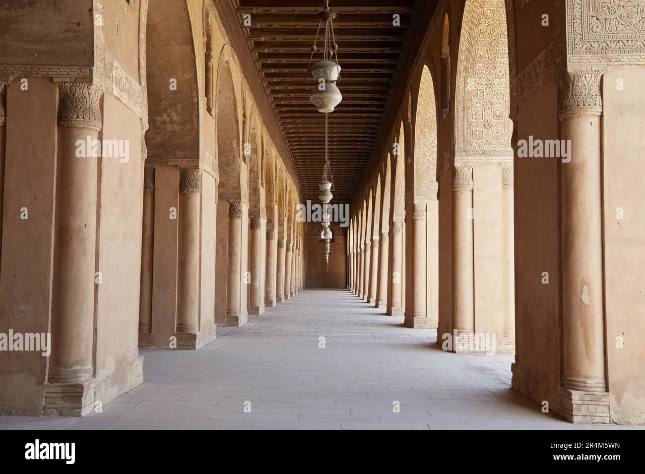 The Mosque of Ibn Tulun, Africa's oldest surviving mosque Stock Photo ...
