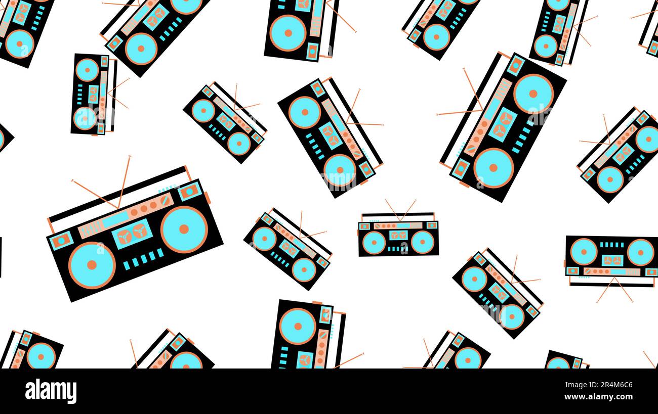 The texture is a seamless pattern from the retro music of the old ...