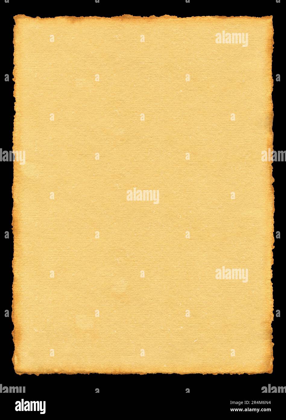 Old Parchment Paper Texture Background Vintage Wallpaper Isolated On