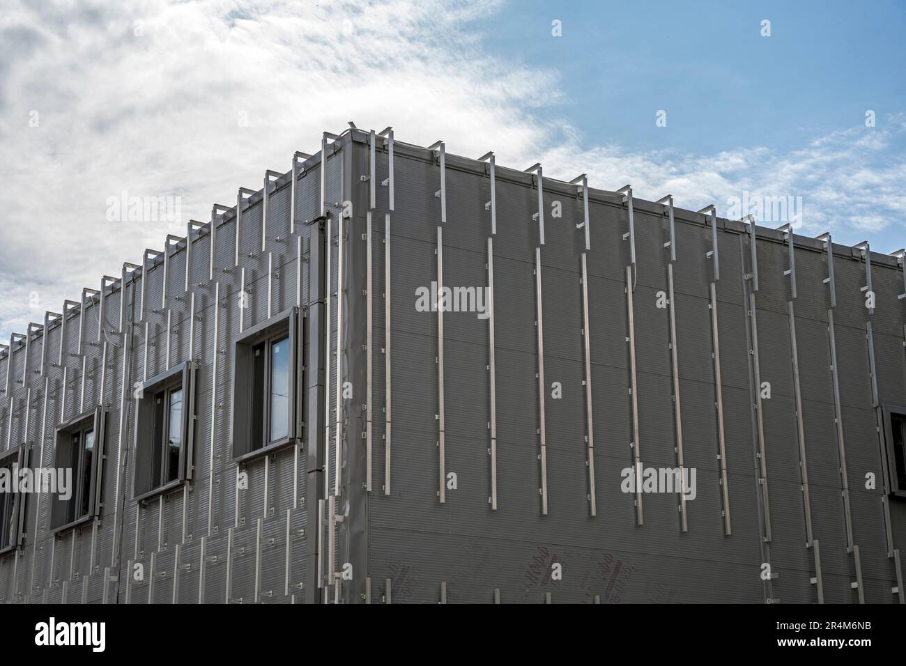 cladding facades with decorative panels Stock Photo - Alamy