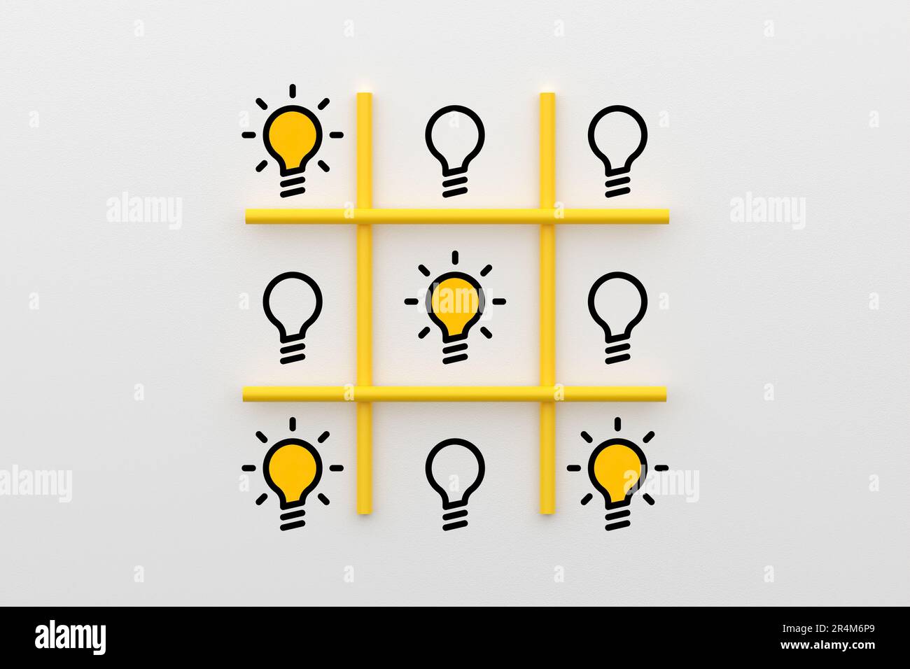 The most creative and winning idea. Creativity and solution in business ...