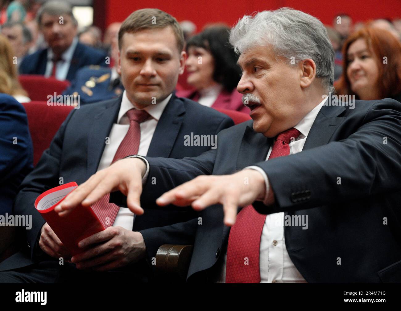 Russia. 27th May, 2023. VI (May) joint Plenum of the Central Committee ...