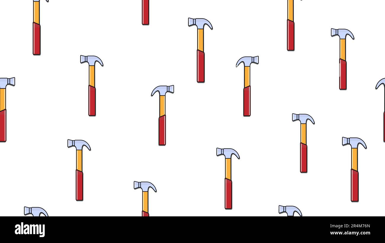 Hammering metal work Stock Vector Images - Alamy
