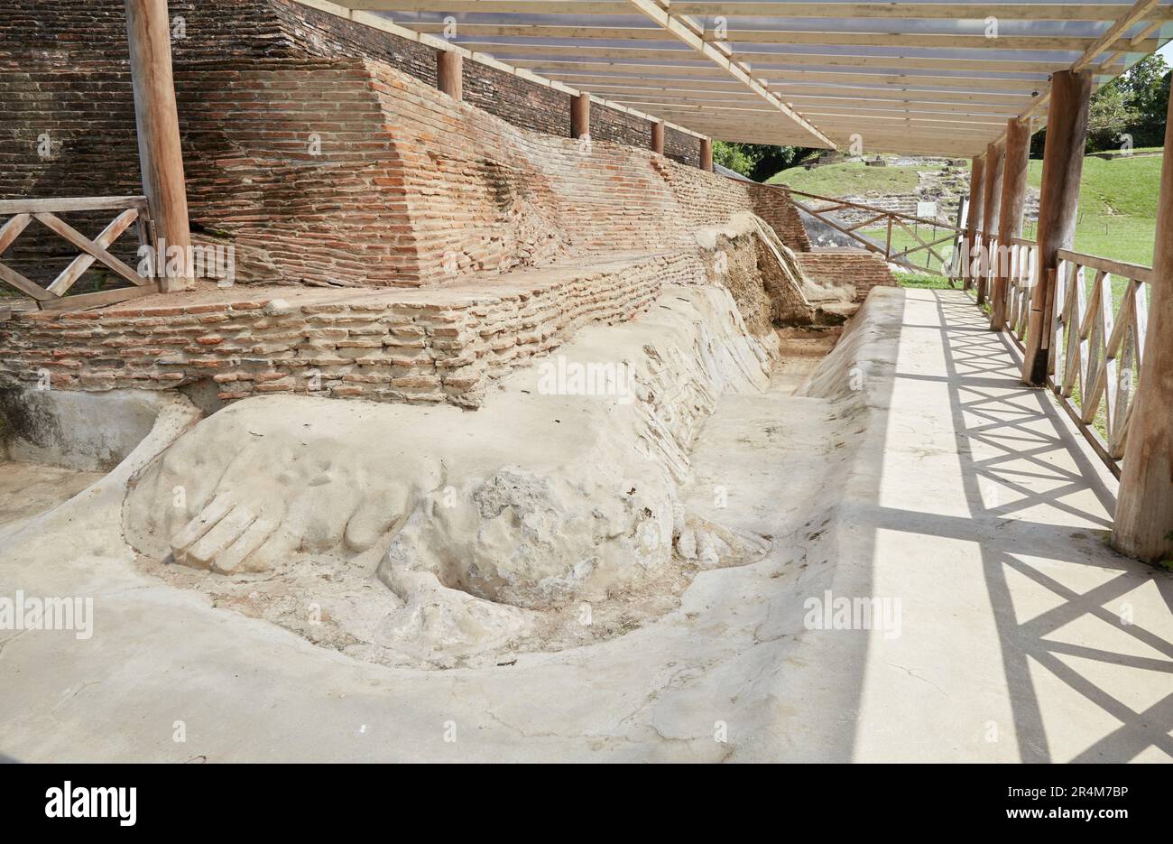 The elaborate ruins of Comalcalco in Tabasco, Mexico, is the western ...