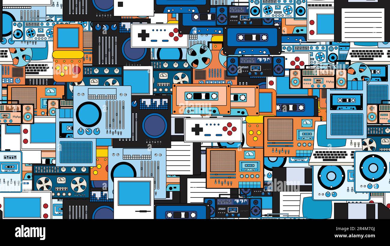 70s retro photo Stock Vector Images - Alamy