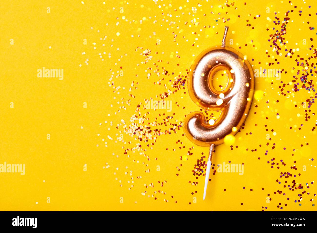 Nine confetti hi-res stock photography and images - Alamy