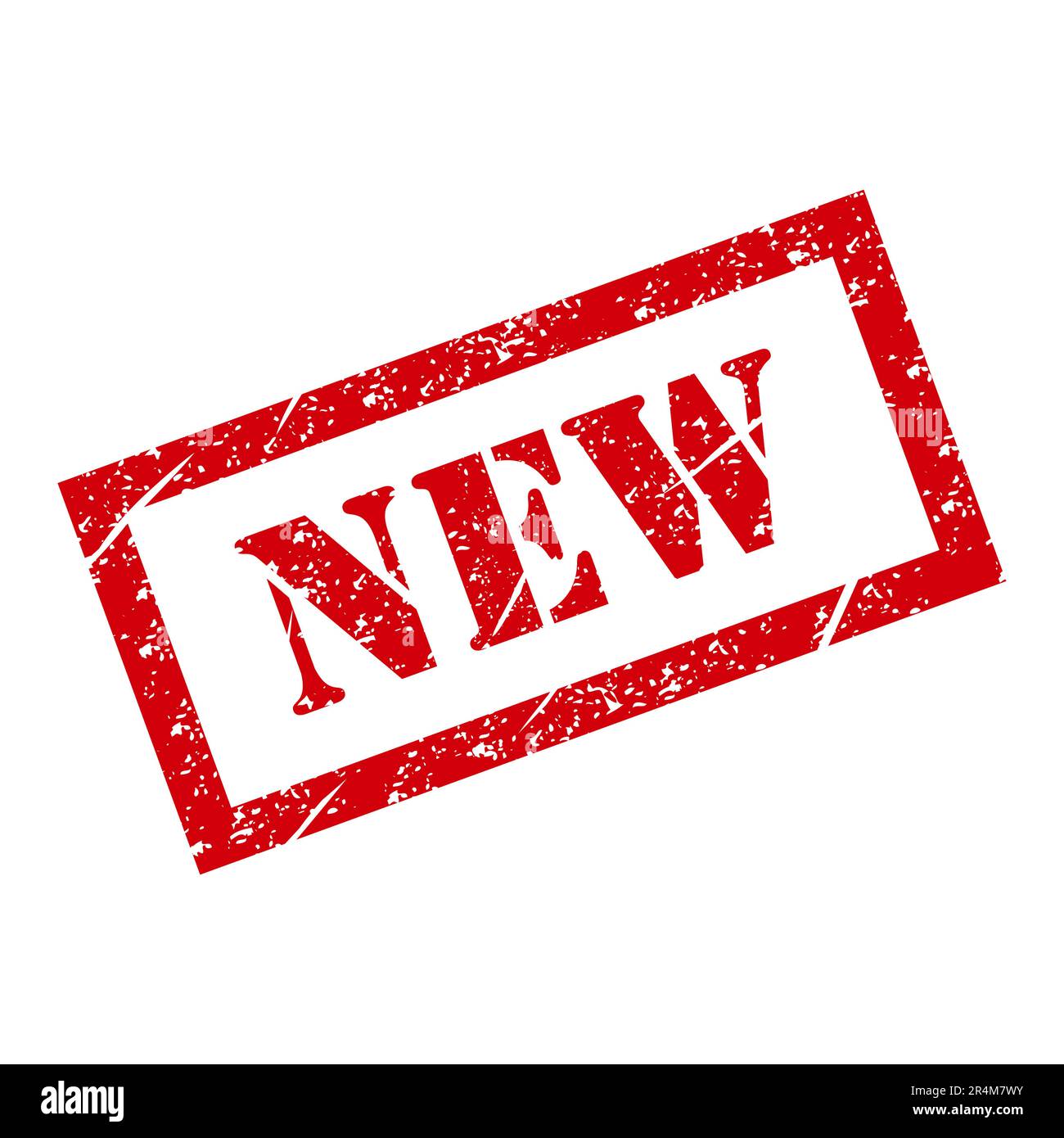 New stamp symbol, label sticker sign button, text banner vector ...