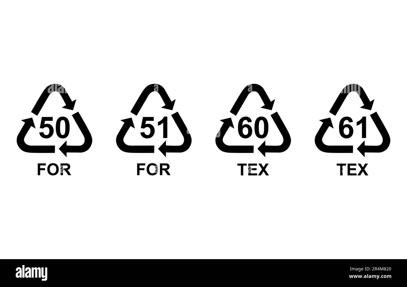 Set of Organic symbol, ecology recycling sign isolated on white ...