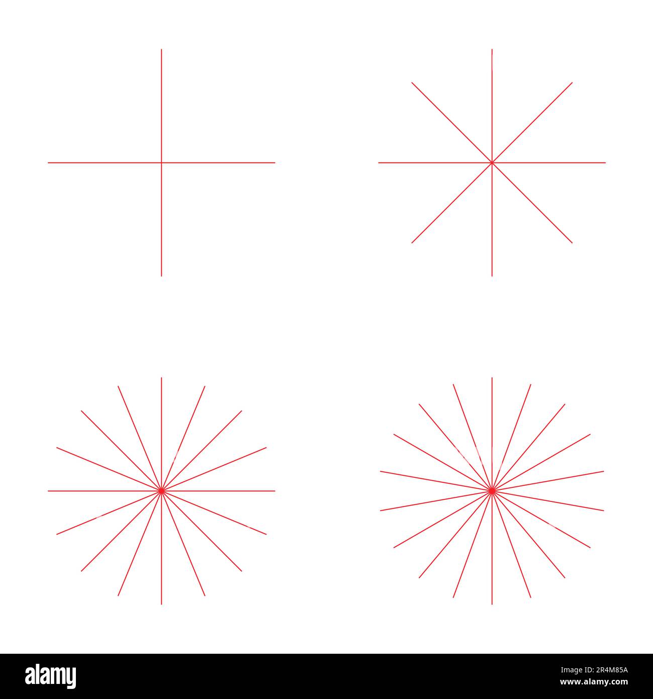 Point of convergence Stock Vector Images - Alamy