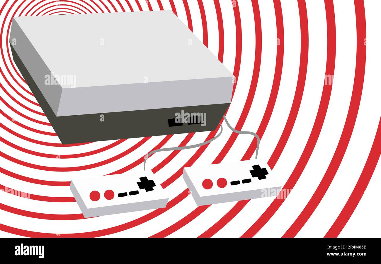 Black xbox controller Stock Vector Images - Alamy