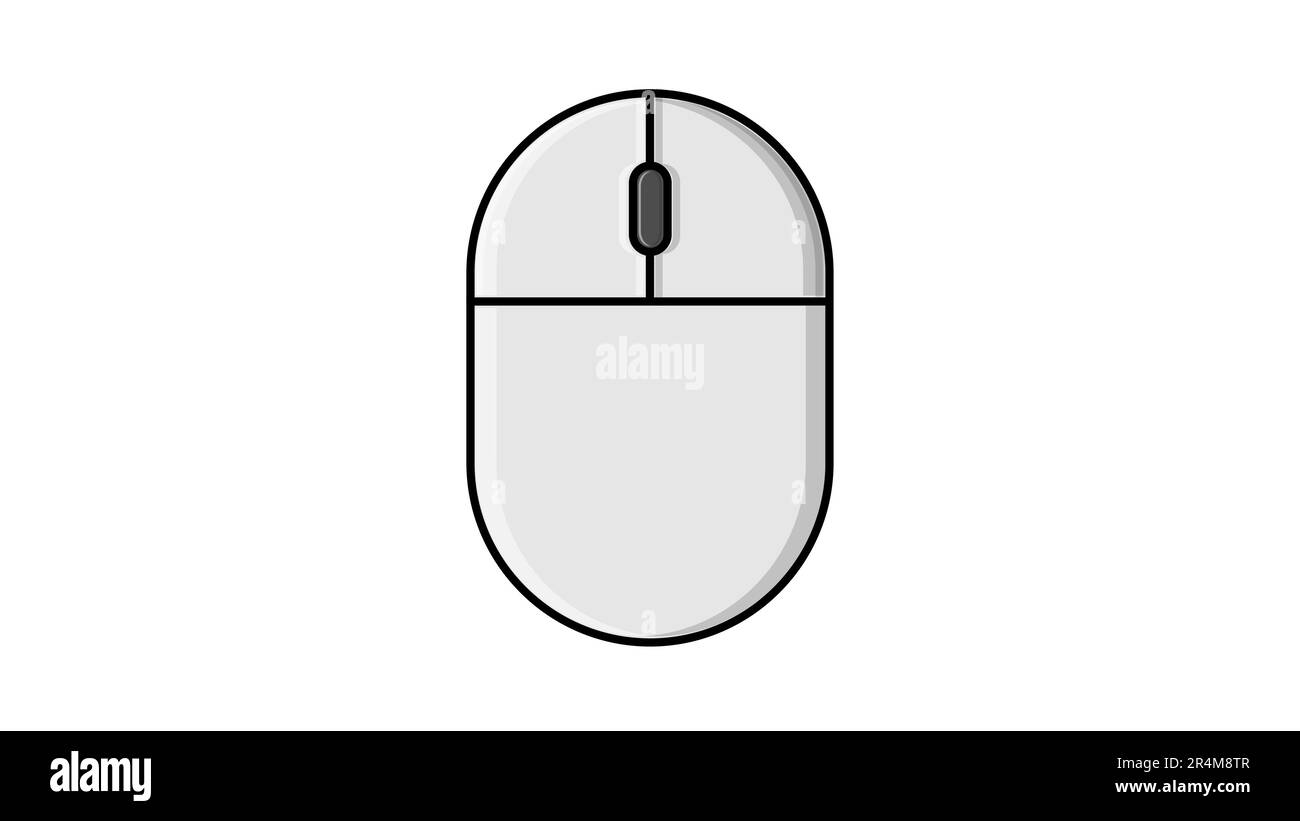 Vector illustration of a linear white flat icon of a digital wireless ...