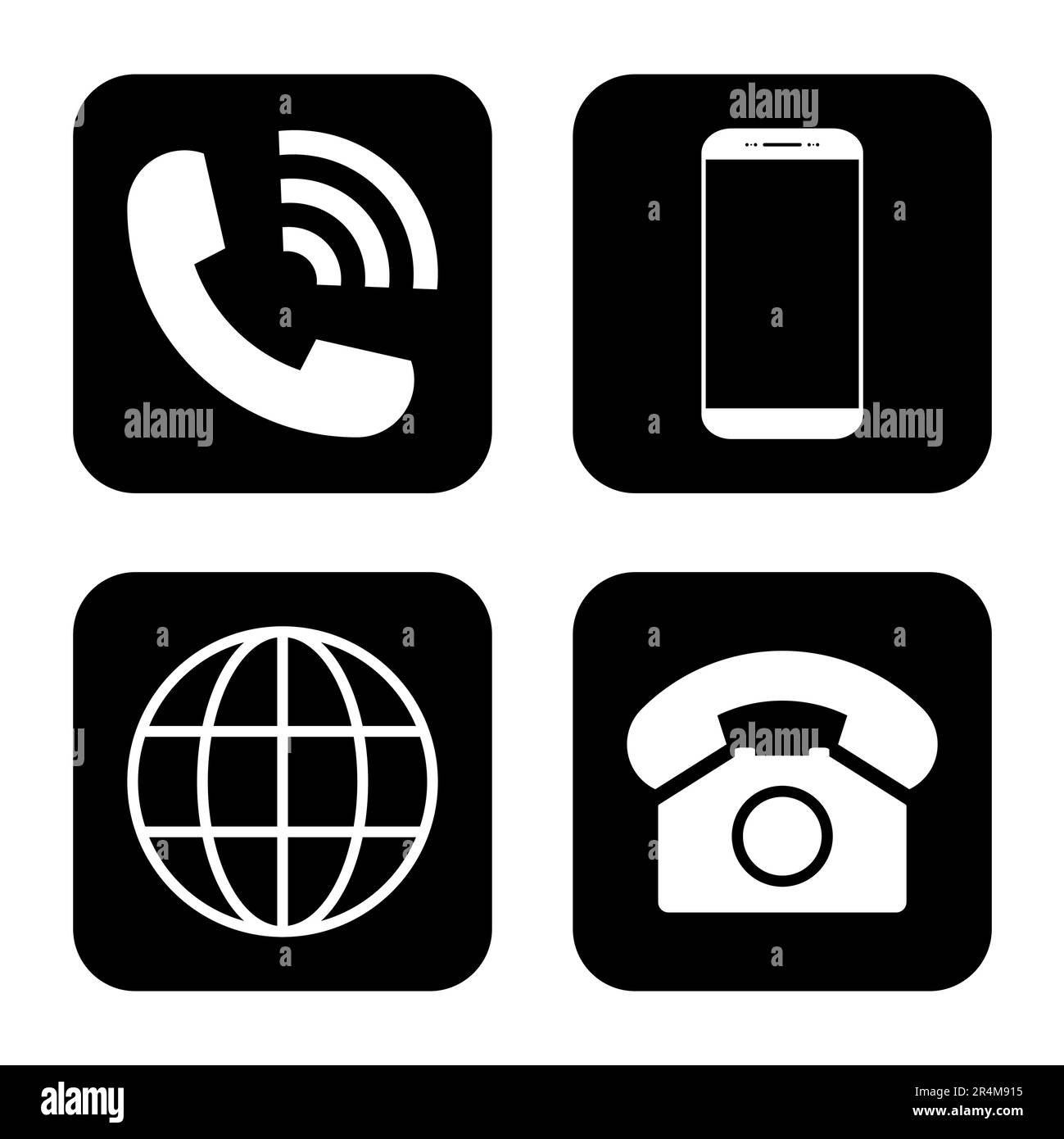 Set of mobile telephone smartphone and www icon, chat web internet ...