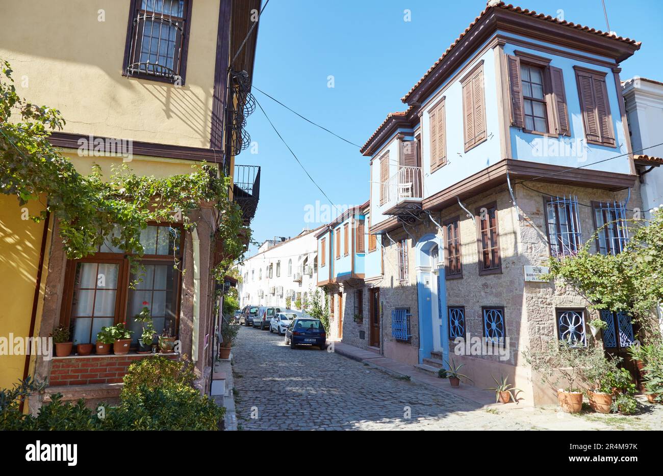 Ayvalik in Balikesir Province, Turkey is a traditional Greek Aegean ...