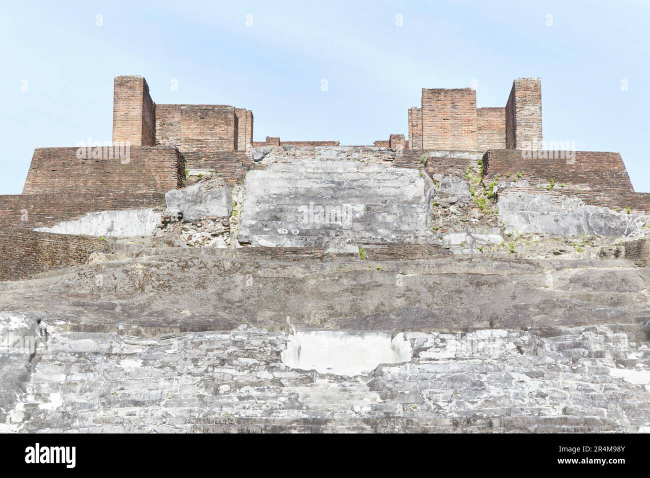 The elaborate ruins of Comalcalco in Tabasco, Mexico, is the western ...