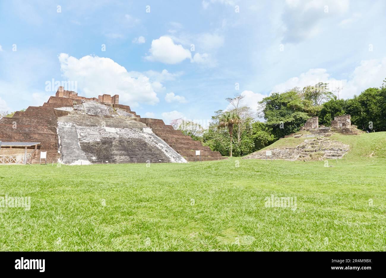 The elaborate ruins of Comalcalco in Tabasco, Mexico, is the western ...