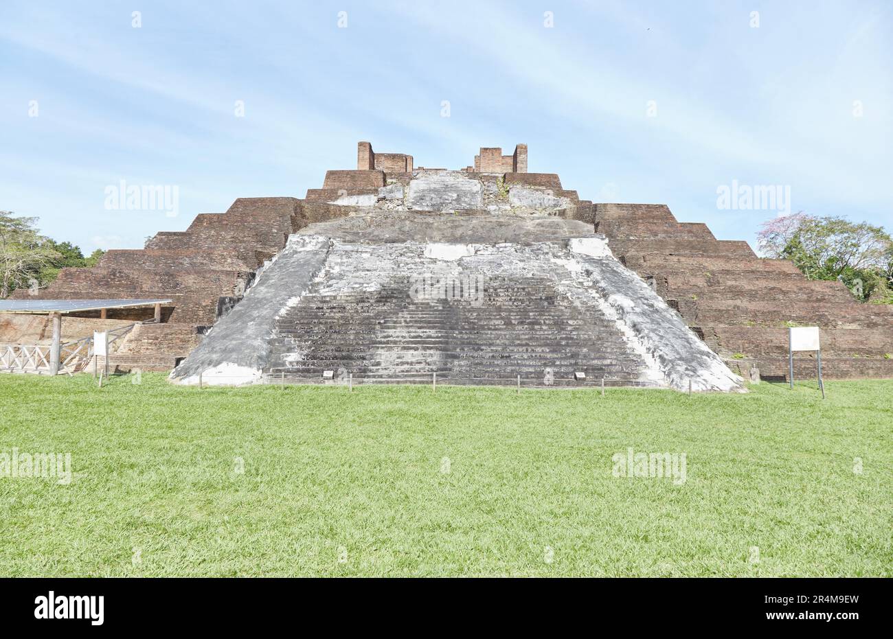 The elaborate ruins of Comalcalco in Tabasco, Mexico, is the western ...