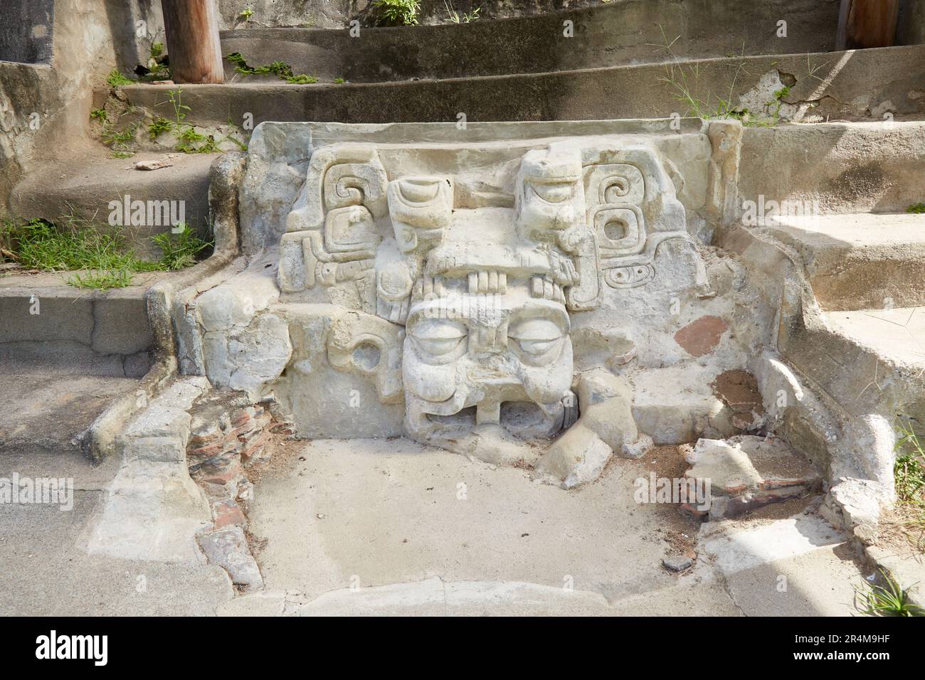 The elaborate ruins of Comalcalco in Tabasco, Mexico, is the western ...