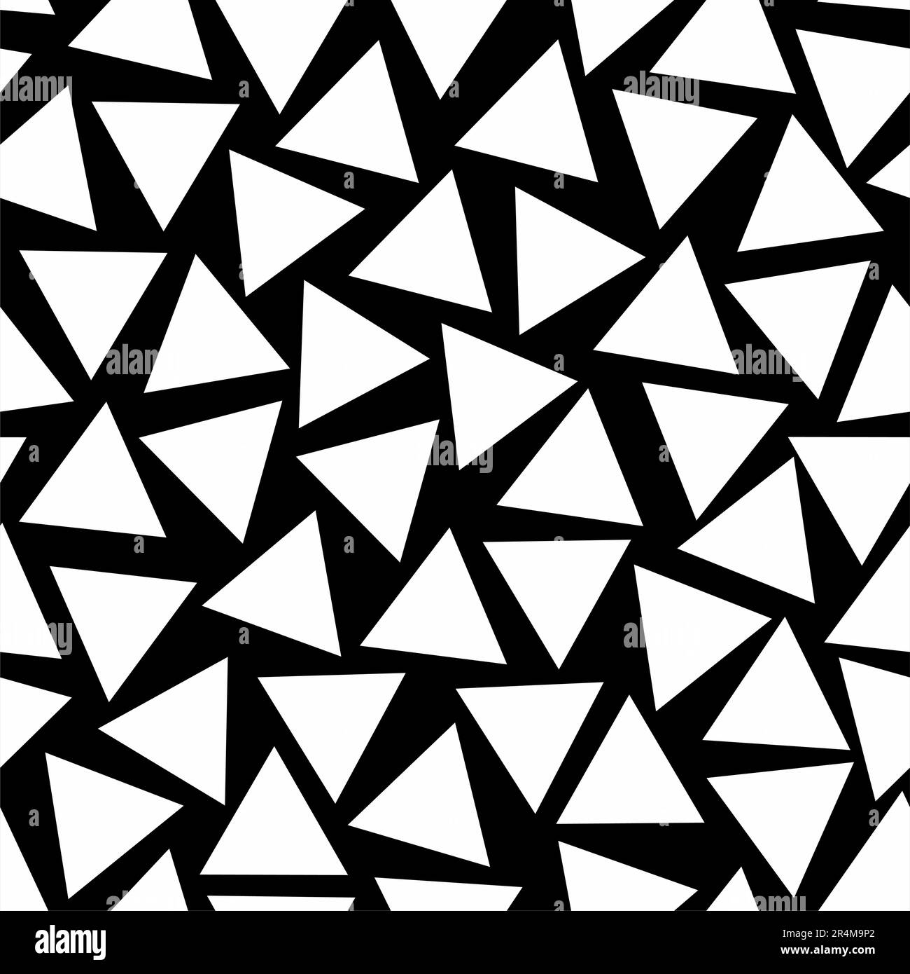 Black white triangles paper Cut Out Stock Images & Pictures - Alamy