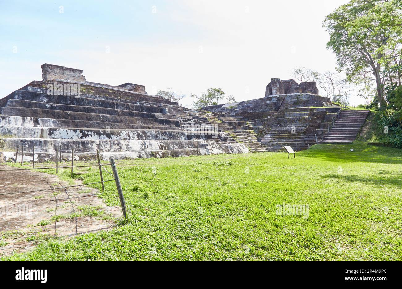 The elaborate ruins of Comalcalco in Tabasco, Mexico, is the western ...