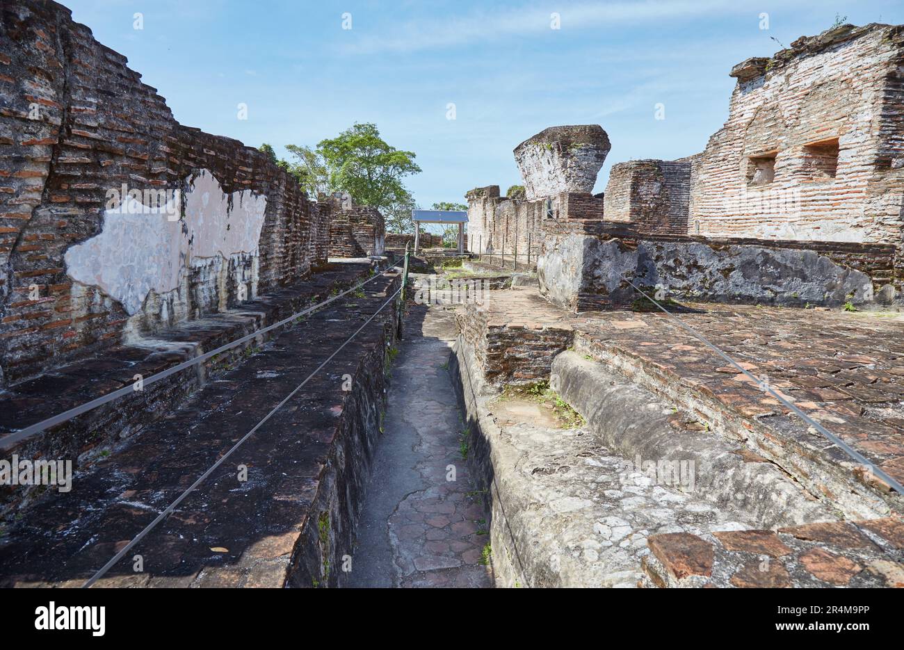 The elaborate ruins of Comalcalco in Tabasco, Mexico, is the western ...