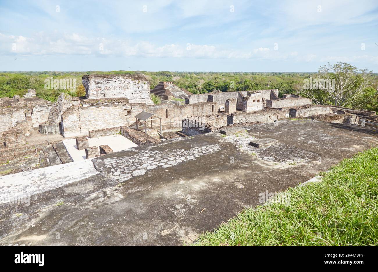 The elaborate ruins of Comalcalco in Tabasco, Mexico, is the western ...