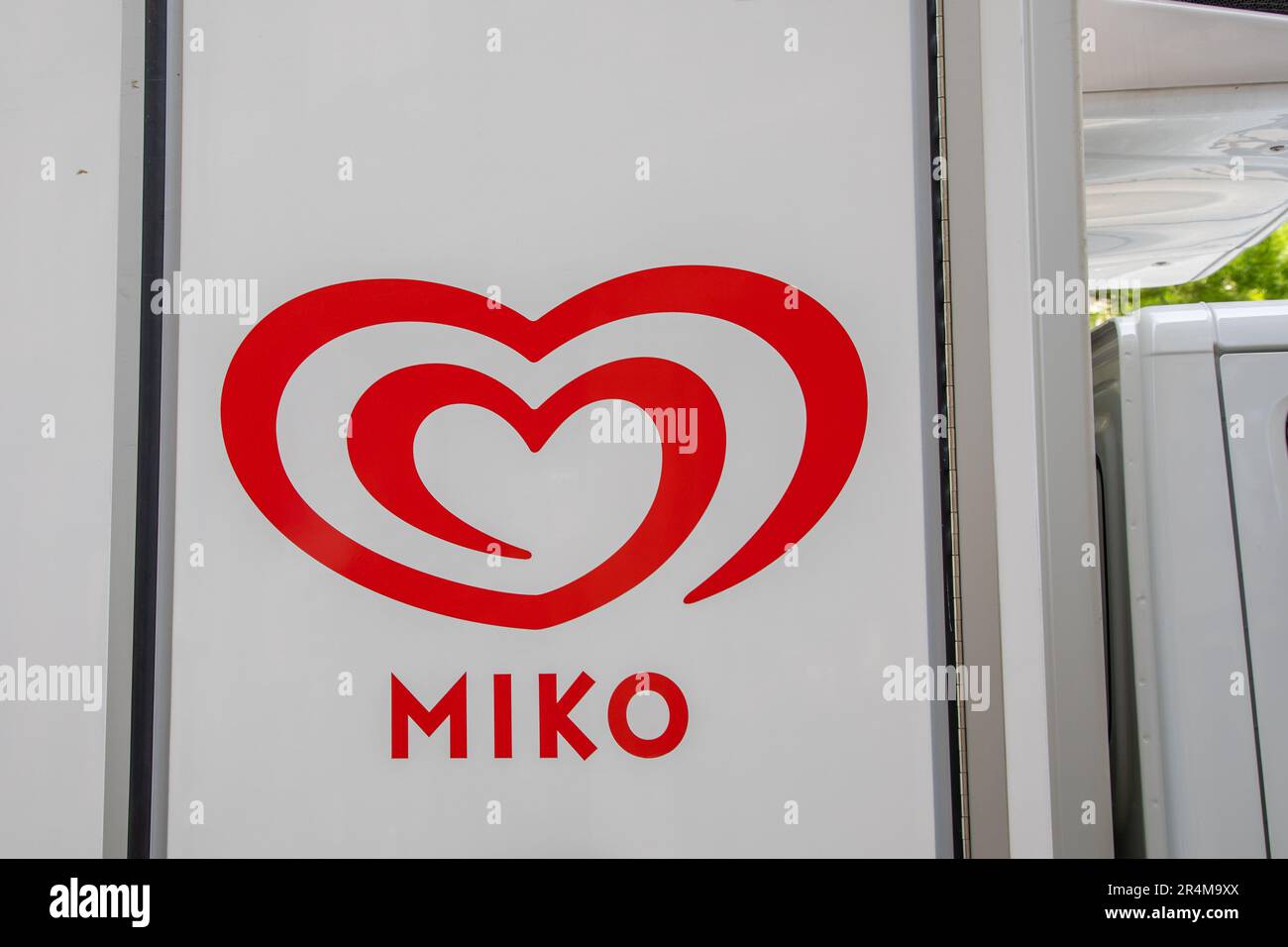 Bordeaux , Aquitaine France - 05 02 2023 : Miko logo brand and text ...