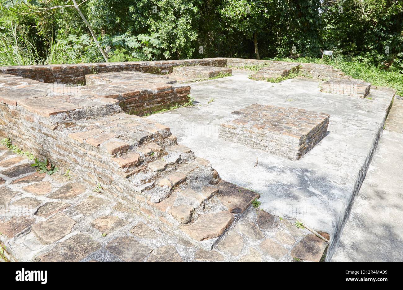 The elaborate ruins of Comalcalco in Tabasco, Mexico, is the western ...