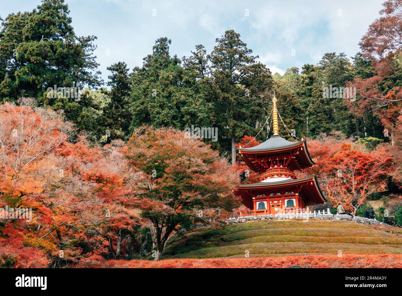 Autumn of Katsuo-ji temple in Minoh, Osaka, Japan Stock Photo - Alamy