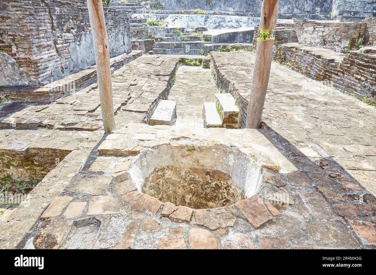 The elaborate ruins of Comalcalco in Tabasco, Mexico, is the western ...