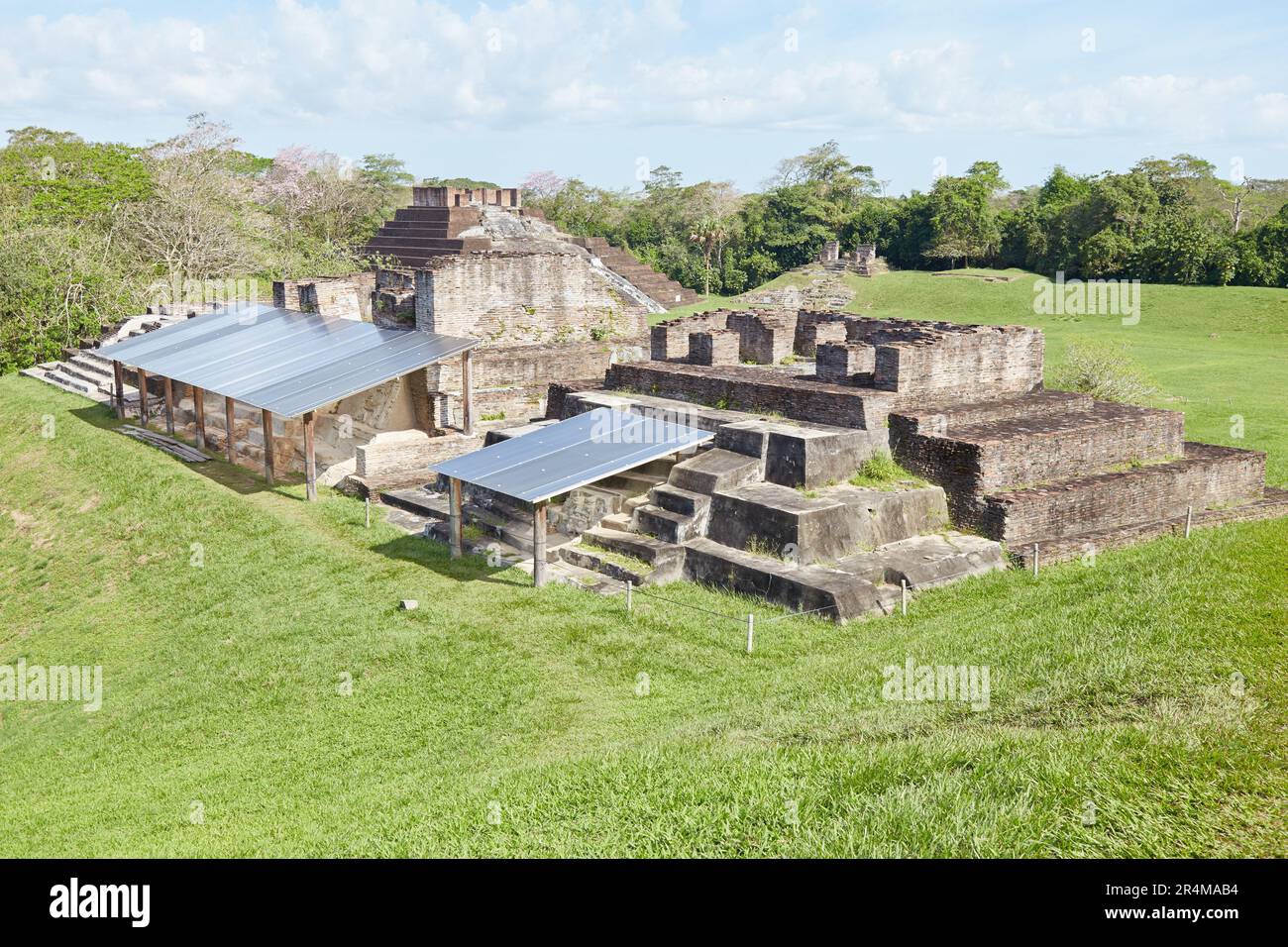 The elaborate ruins of Comalcalco in Tabasco, Mexico, is the western ...