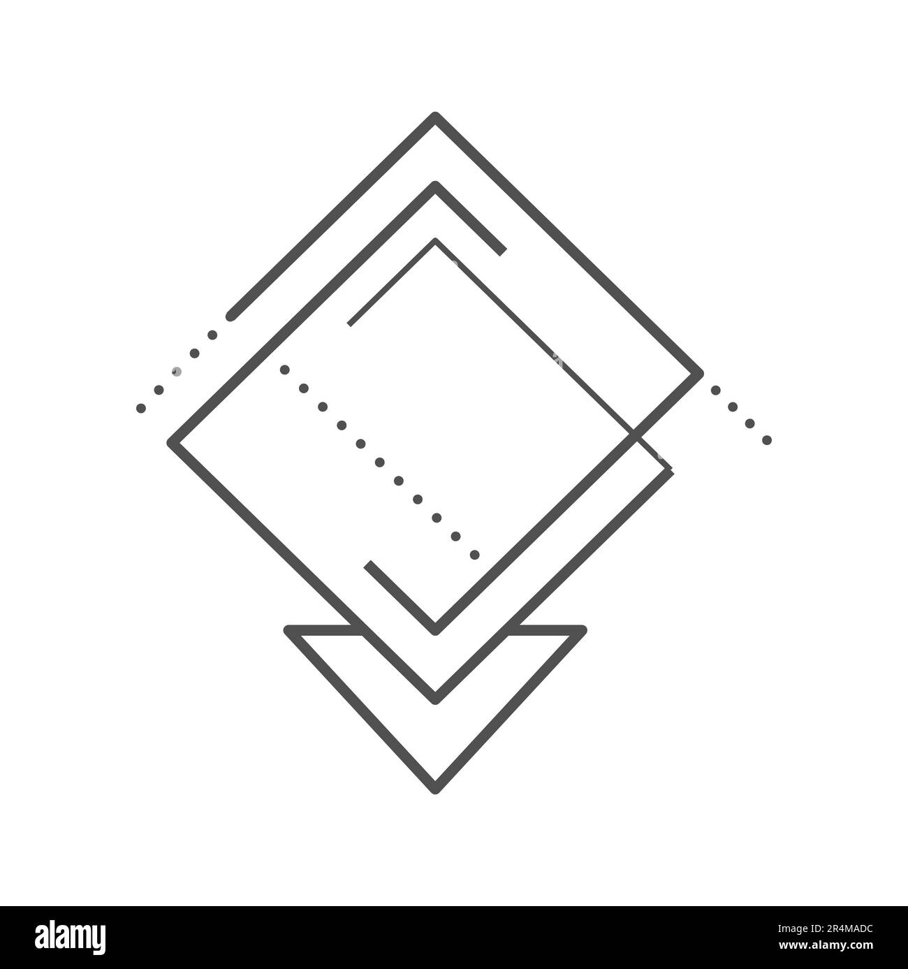 Alien tattoo design Black and White Stock Photos & Images - Alamy