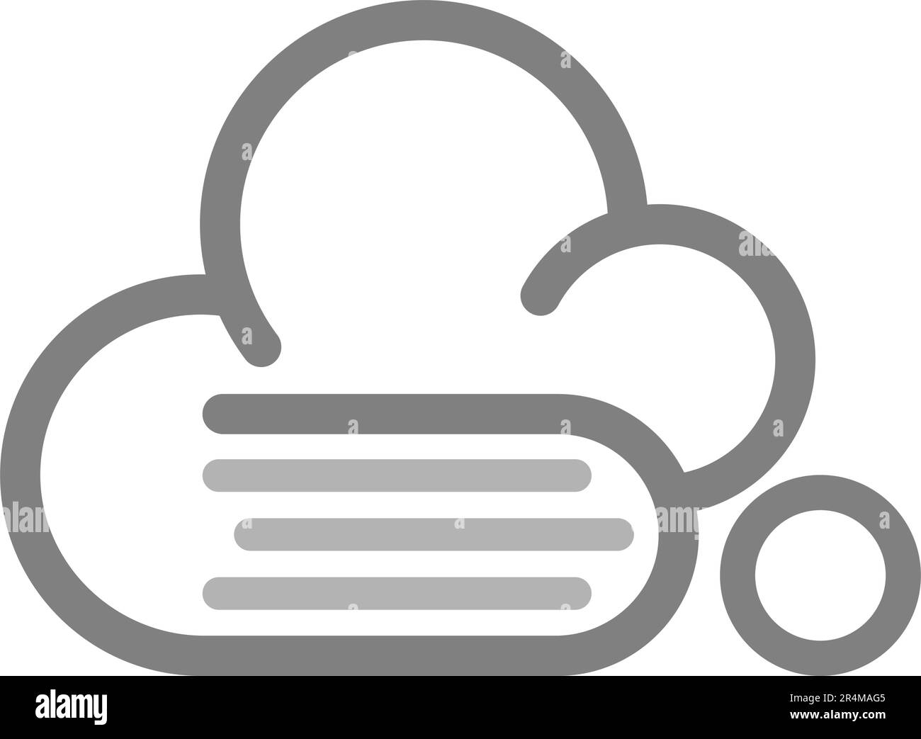 Cloud logo icon design illustration Stock Vector Image & Art - Alamy